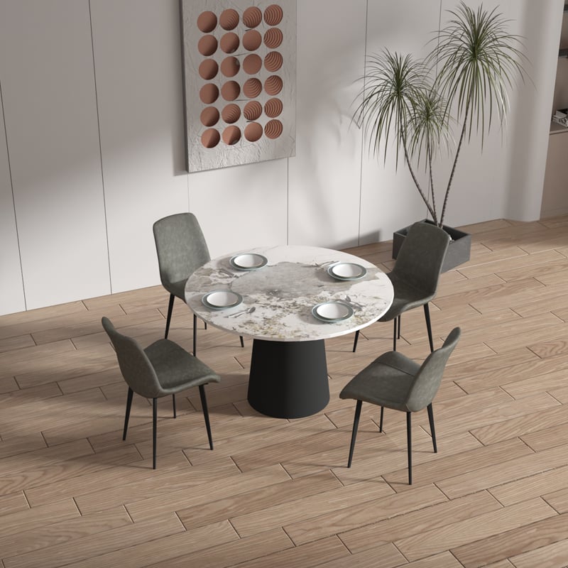 Owen Dining Table Set A 1.1 Meter(1 + 4 ) – Sofaandbed.sg